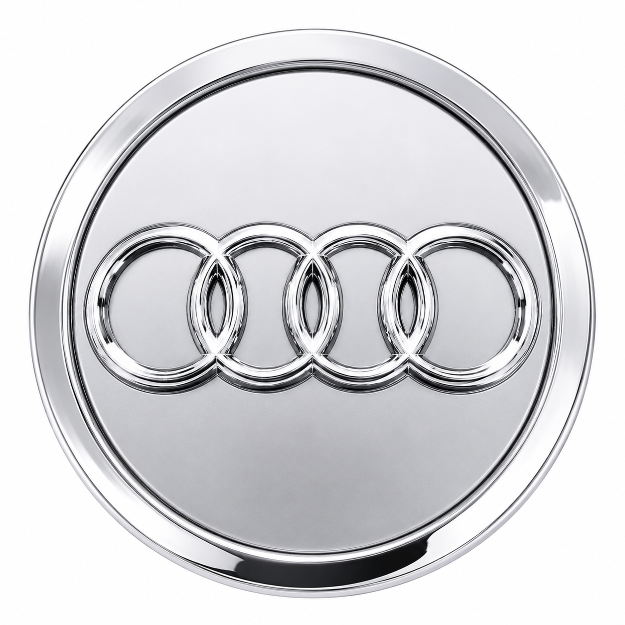 Audi 60, 61, 69mm Floating Center Caps – Set of 4 | Float King